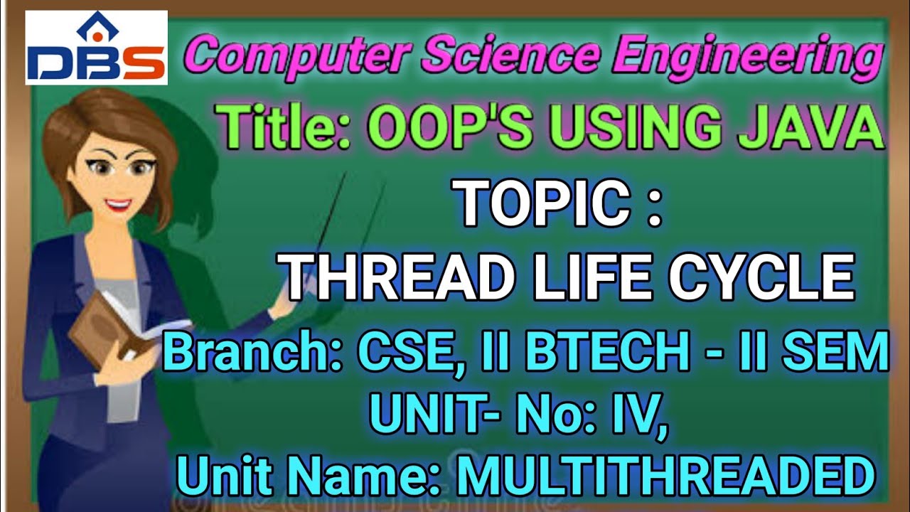 Oop S Using Java Multithreaded Programming Thread Life Cycle Youtube