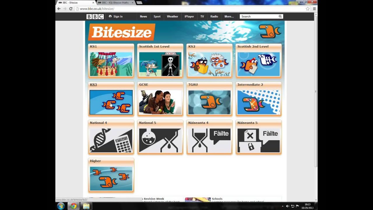 Bbc Bitesize Youtube
