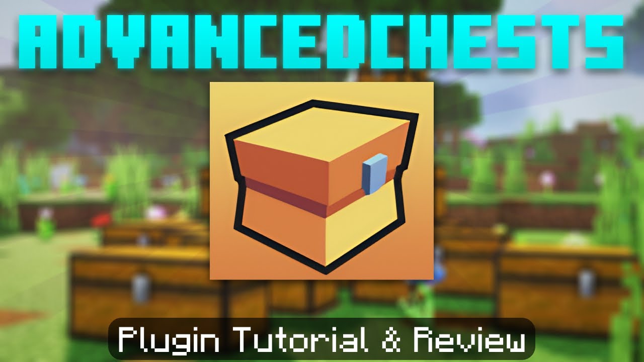 Add Bigger Chests To Minecraft With Advancedchests Plugin Tutorial