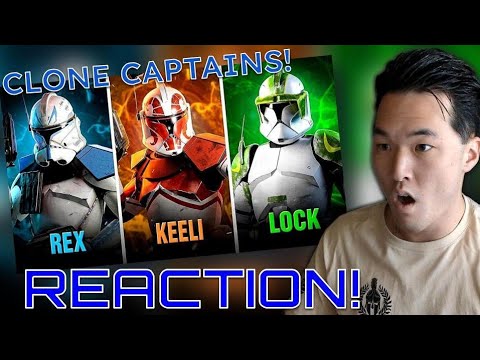 Every Single Clone Trooper Captain Explained Reaction Red Five