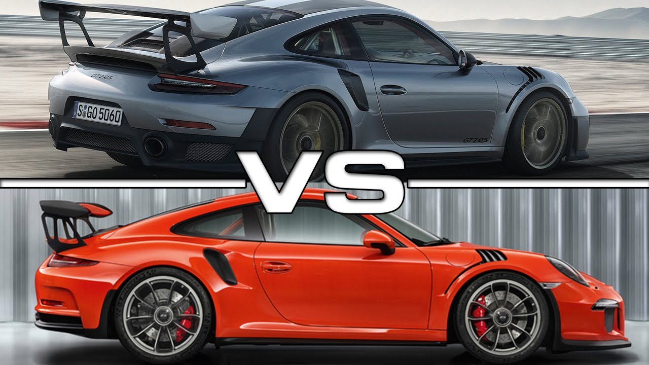 2018 Porsche 911 Gt2 Rs Vs 2017 Porsche 911 Gt3 Rs Youtube