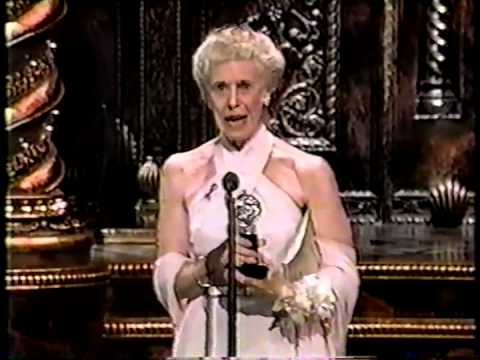 Frances Sternhagen Wins 1995 Tony Award For Best Featured Actress In A
