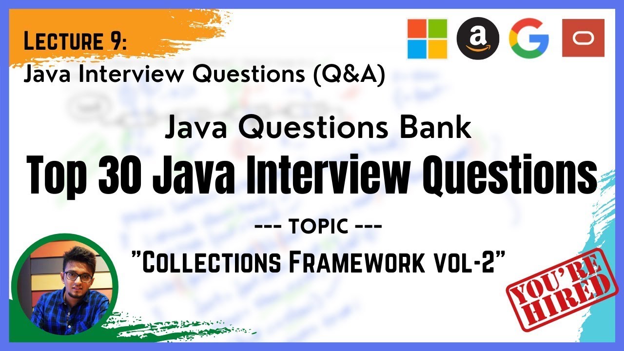 Java Interview Questions Part 9 Top 30 Java Questions On