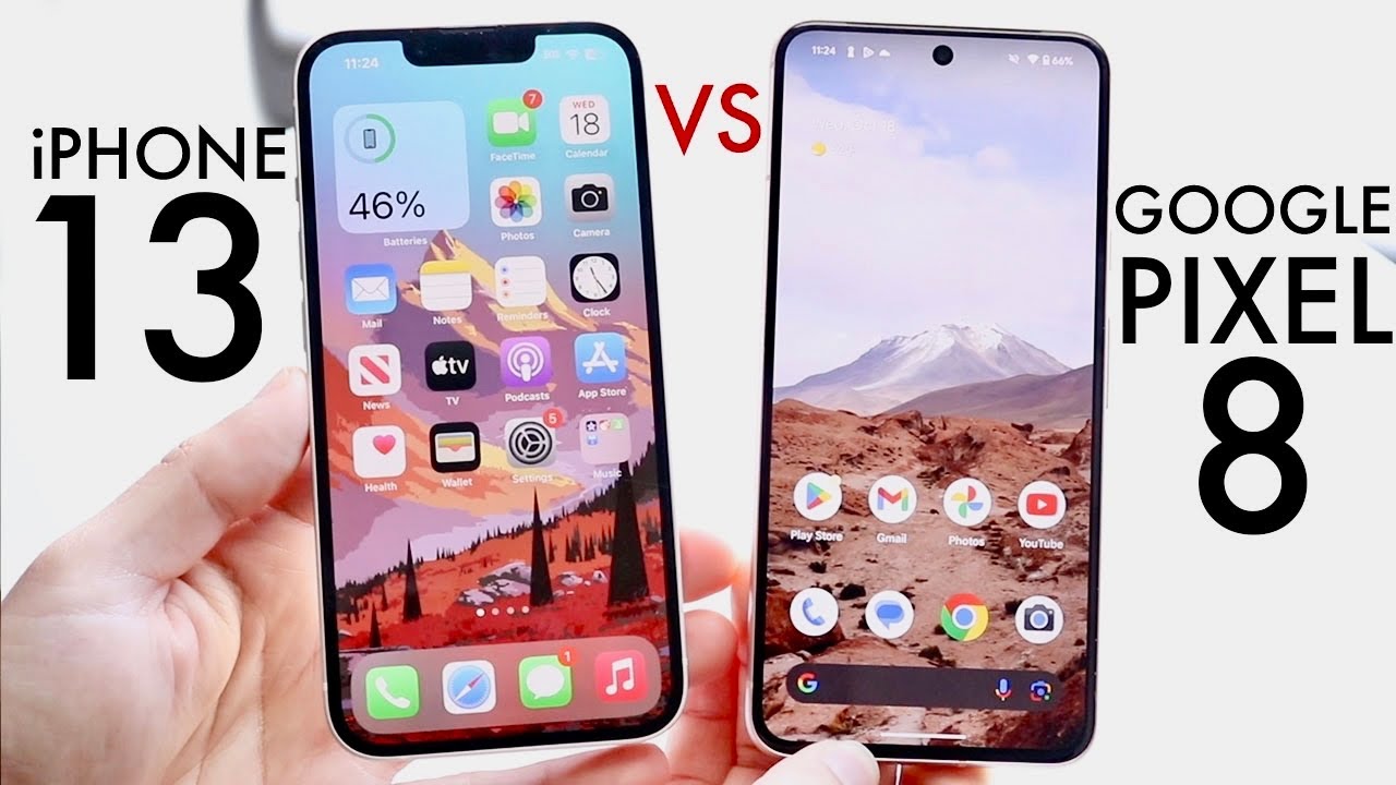 Google Pixel 8 Vs Iphone 13 Comparison Review Youtube