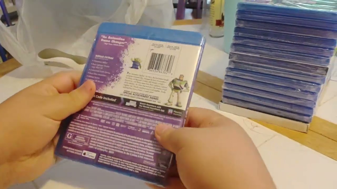 Toy Story Blu Ray Unboxing Youtube
