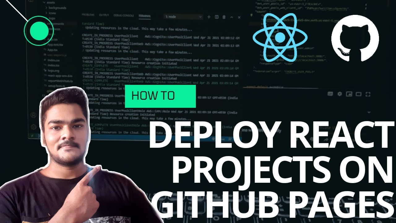 How To Deploy React Projects On Github Pages Easy Walkthrough Youtube