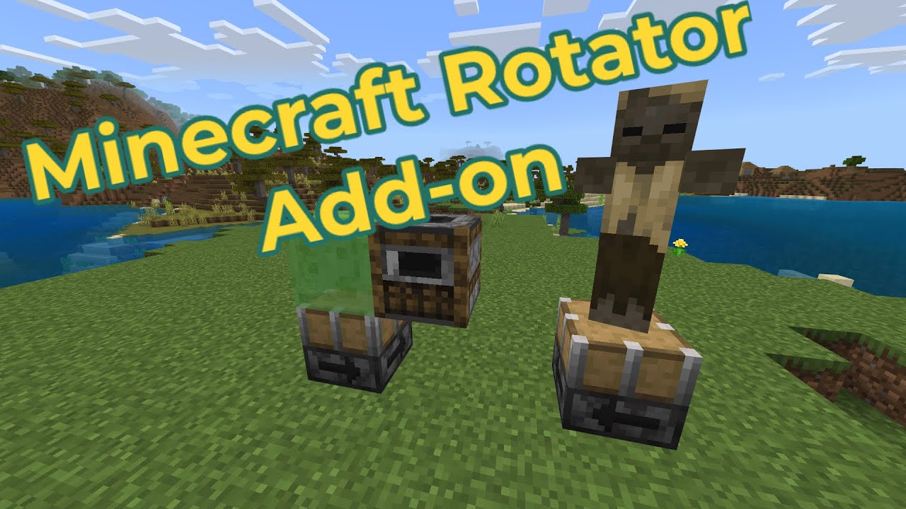Minecraft Rotator Add On Minecraft Bedrock Edition Youtube