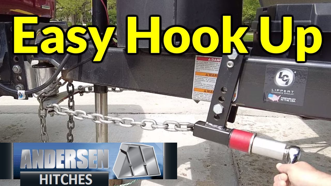 How To Hook Up An Andersen Weight Distribution Hitch Step By Step