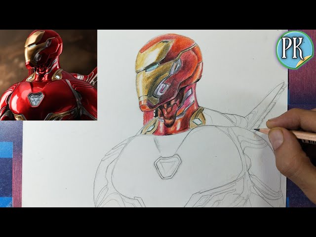 Iron Man Mark 85 Suit Drawing Infoupdate Org