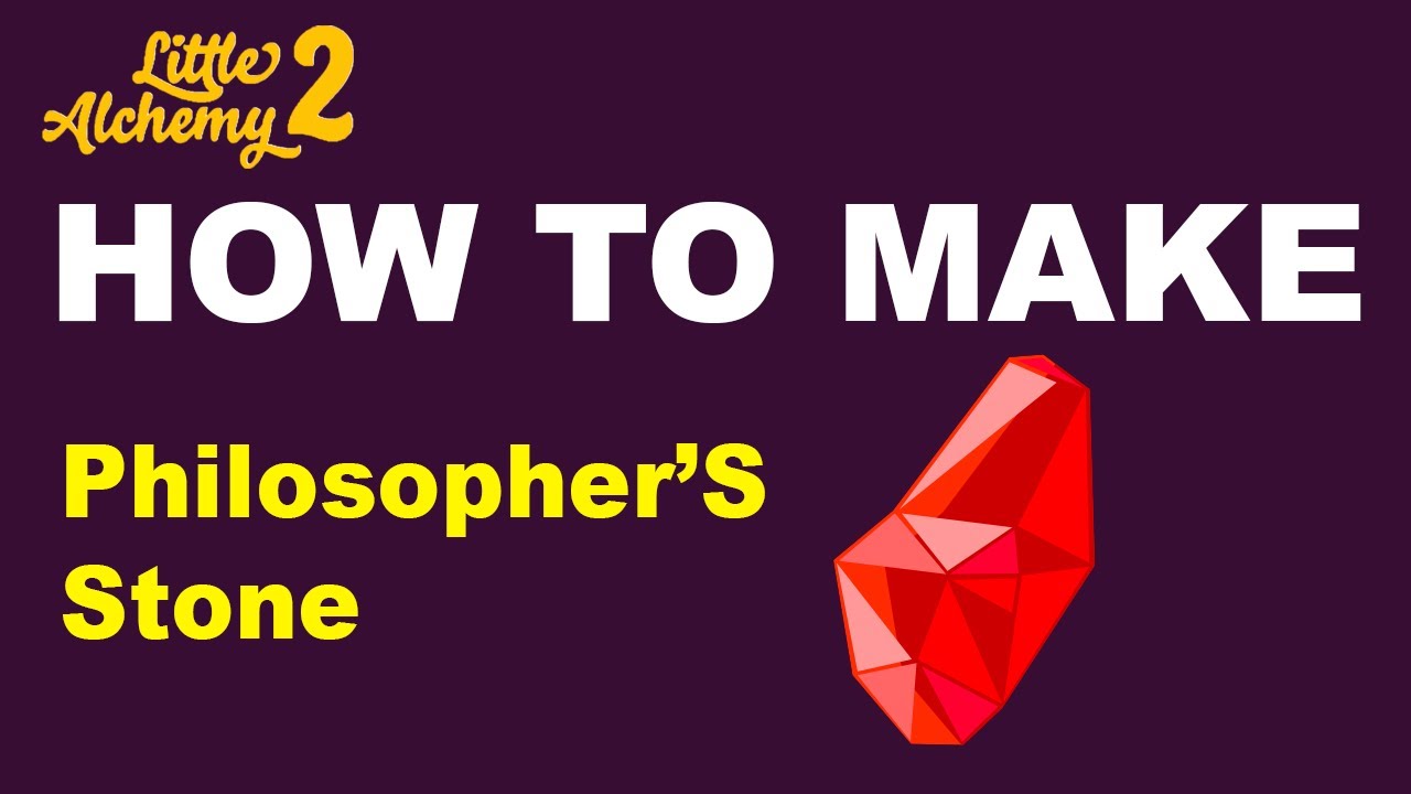 How To Make Philosopher S Stone In Little Alchemy 2 Step By Step