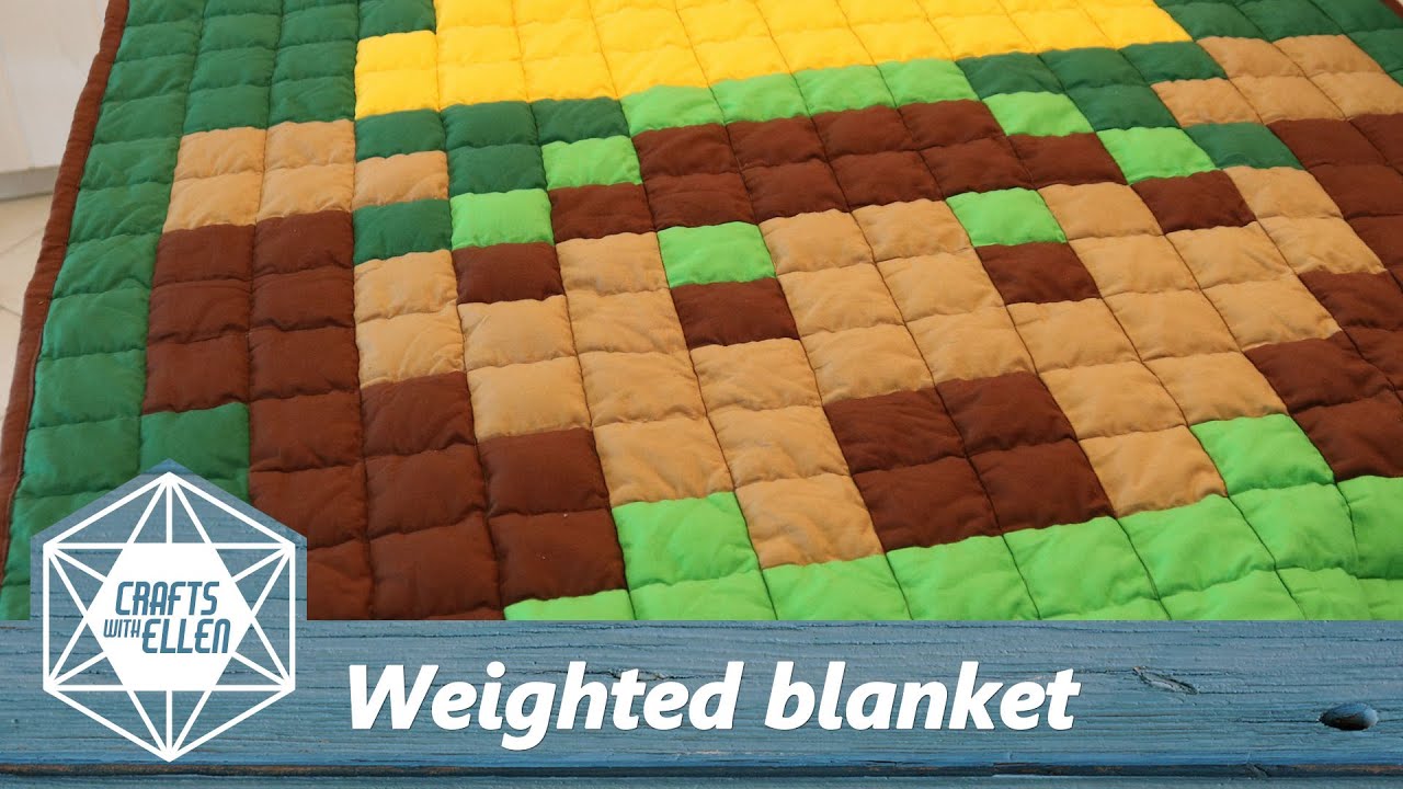 How To Make A Weighted Blanket Sewing Project Youtube