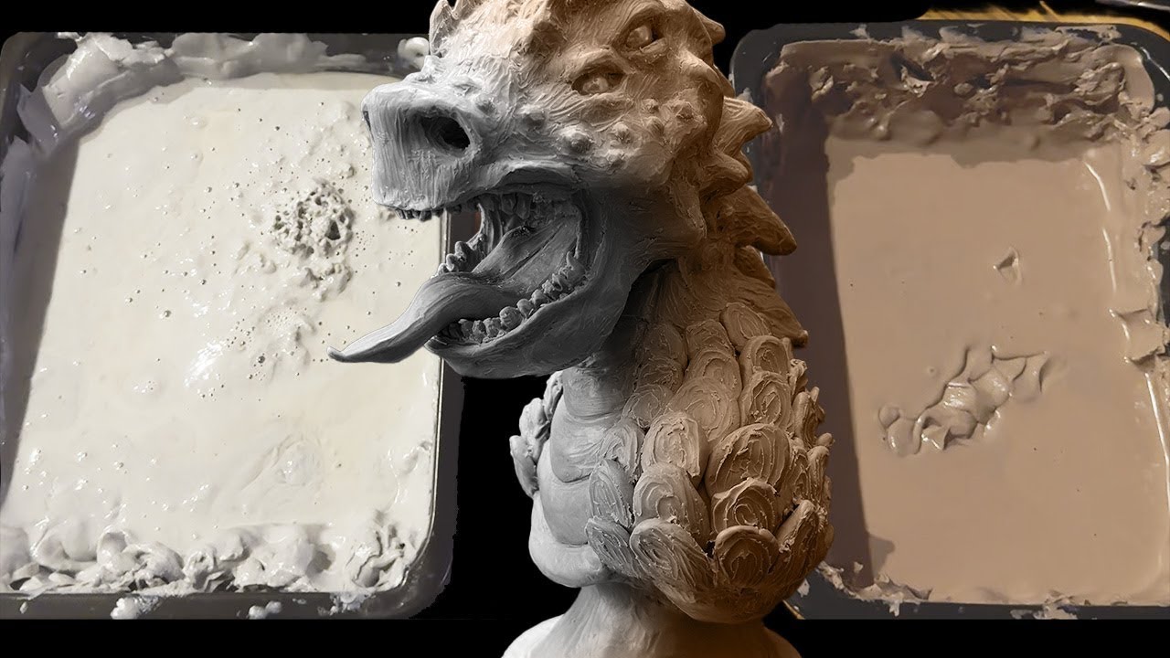 Mixing Monster Clay Regular And Gray Youtube