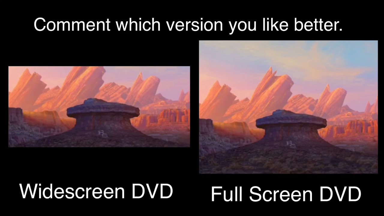 Widescreen Full Screen