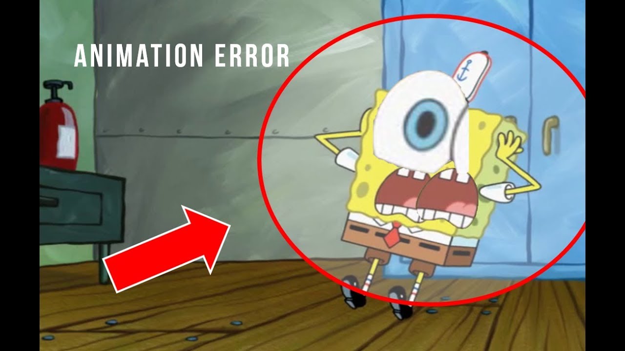 Animation Errors In Spongebob Squarepants Youtube