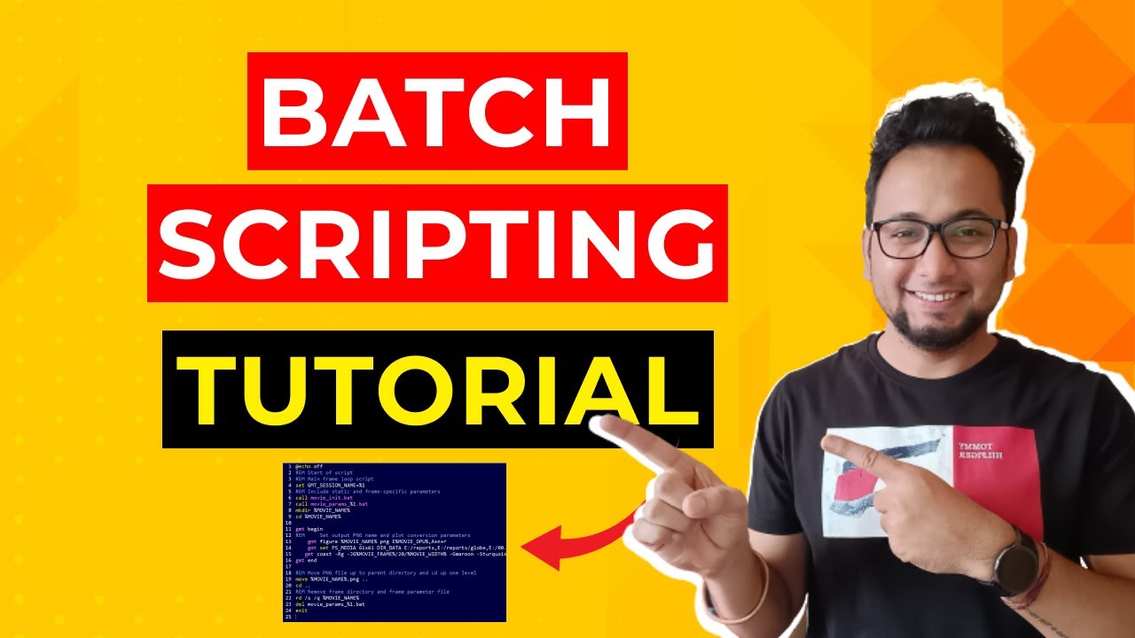 Batch Scripting Tutorial Loops For In Batch Scripting 11 Youtube