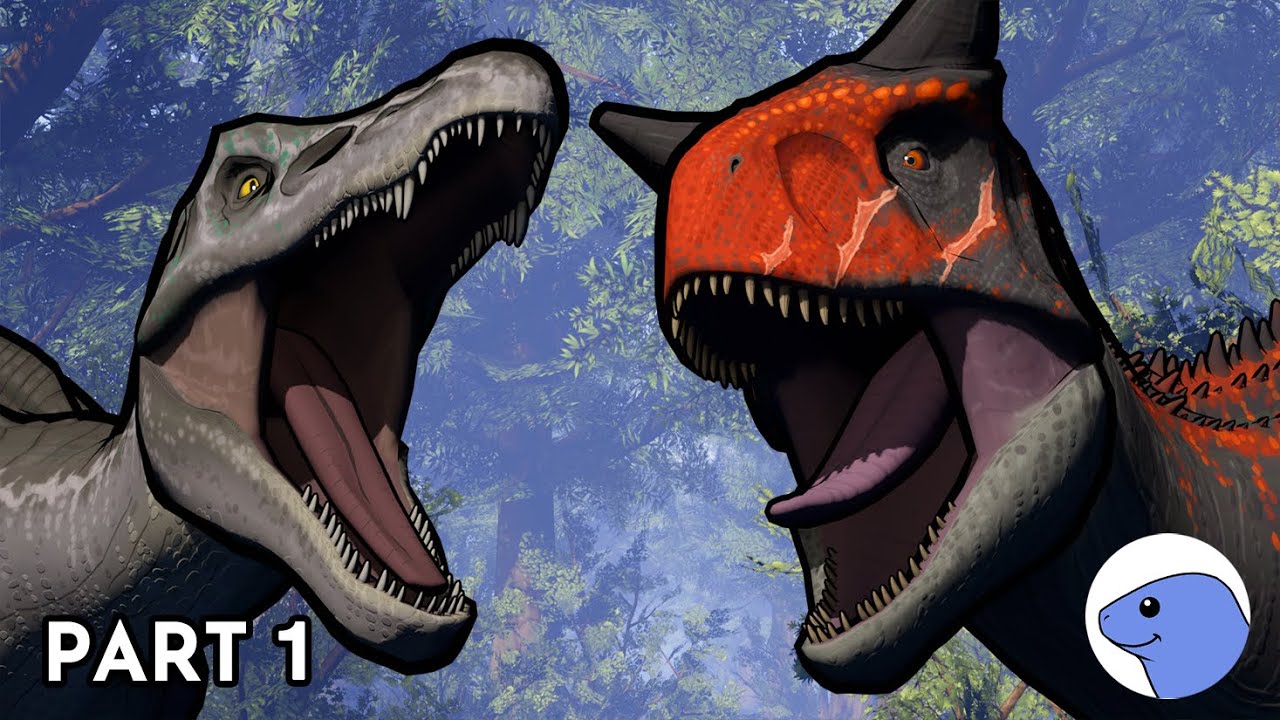 Carnotaurus Vs Baryonyx Animation Part 1 6 Youtube