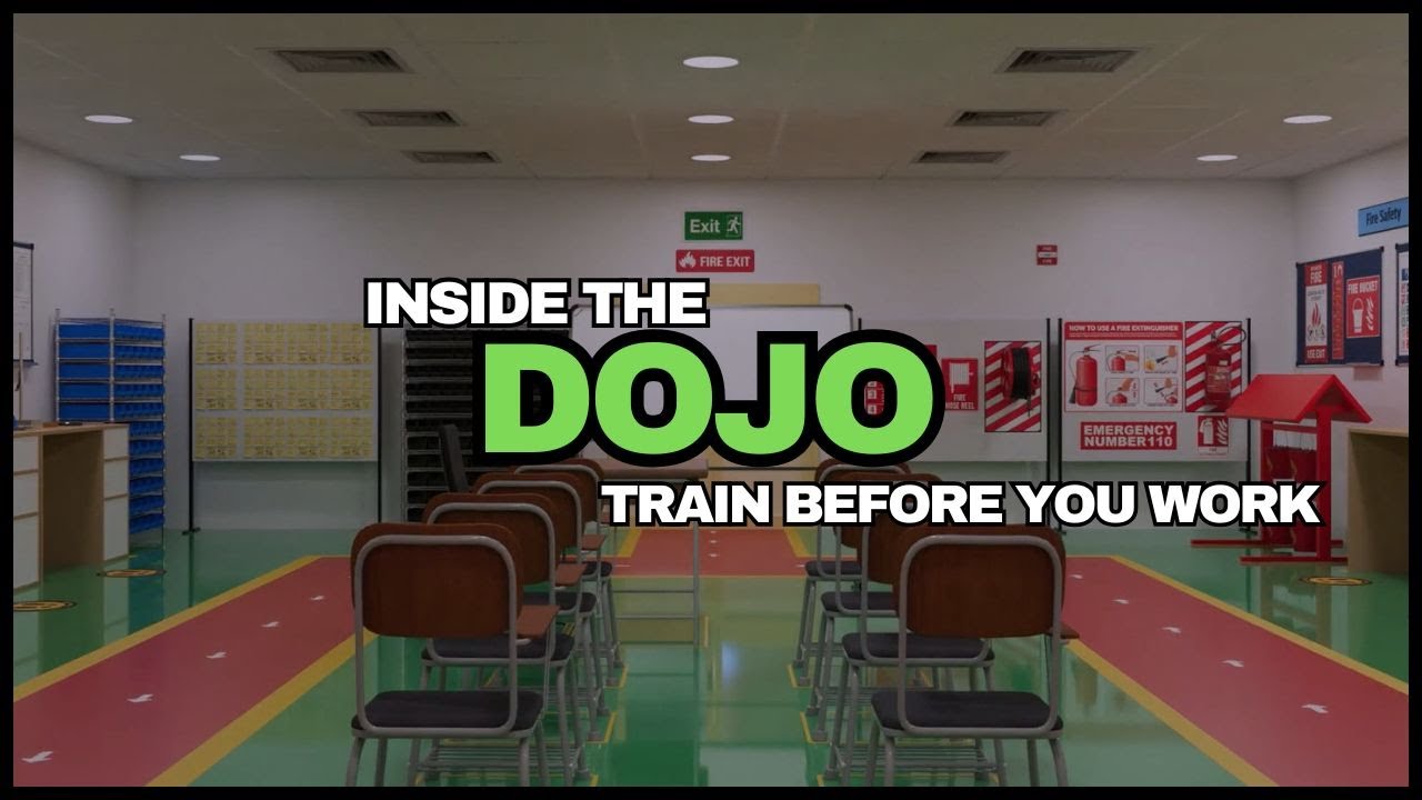 Inside The Dojo Train Before You Work Manufacturing Training Youtube