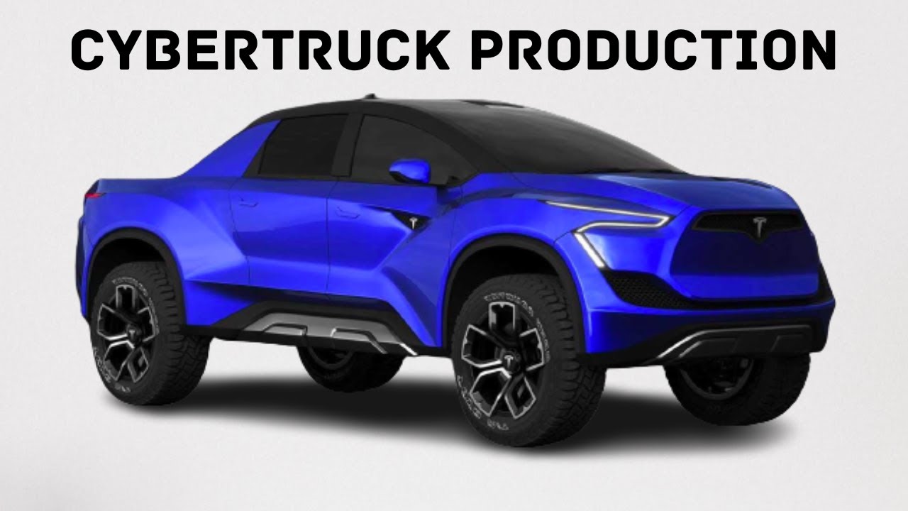 Tesla Cybertruck Production Process Update Youtube