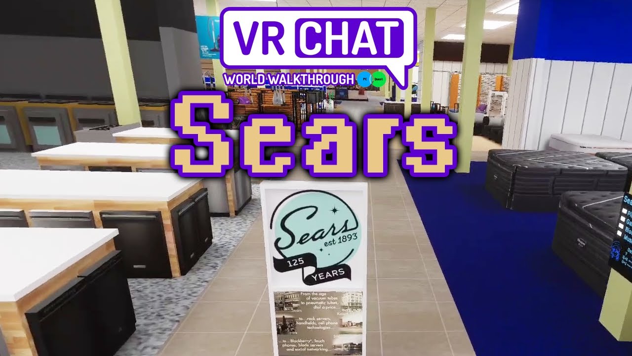 Sears Vrchat World Walkthrough Youtube