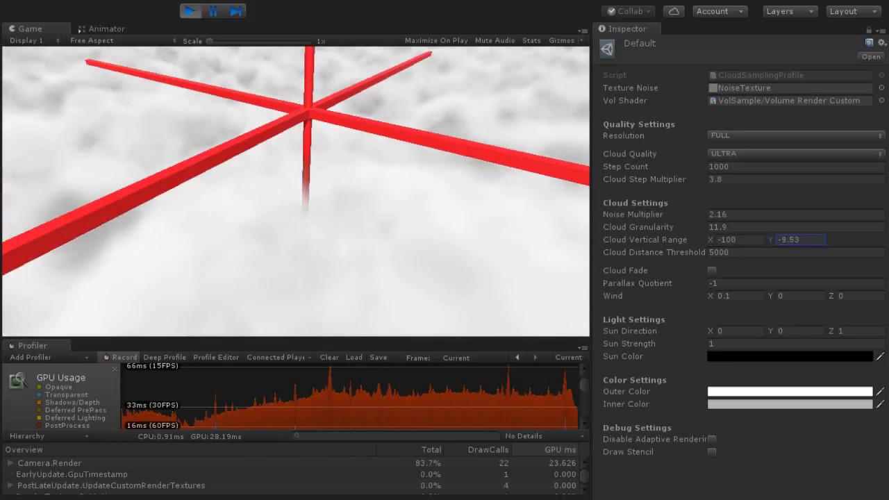 Raymarching Cloud Renderer Youtube