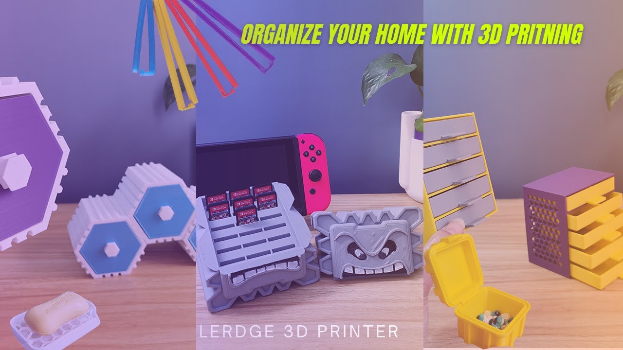 Organize Your Home And Store Anything With 3d Printing 3d Printing