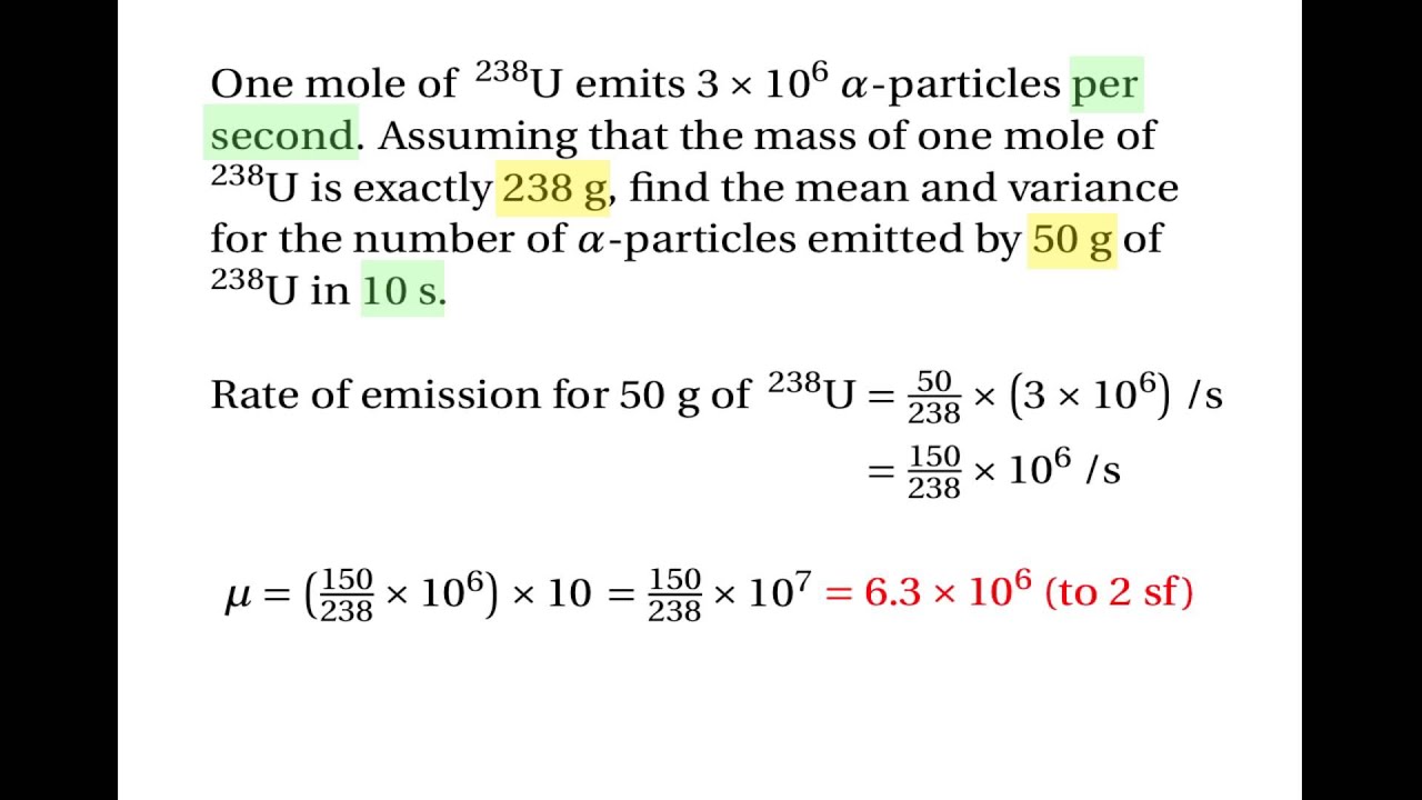 Pdf Of A Poisson Distribution Mean And Variance