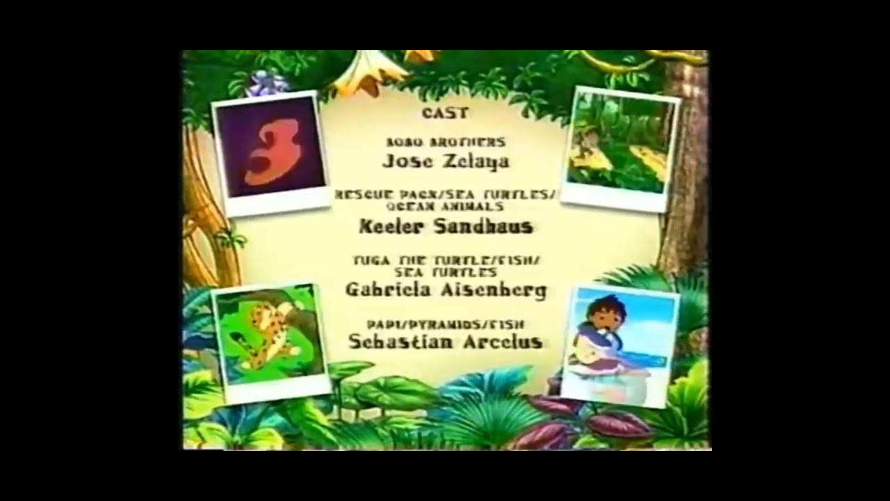 Go Diego Go End Credits Youtube