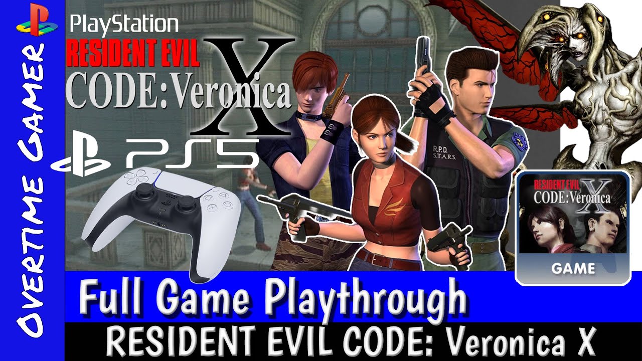 Resident Evil Code Veronica X Ps2 Full Gameplay Walkthrough Youtube