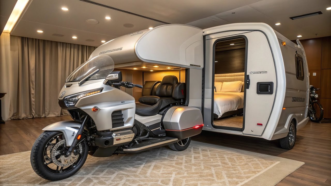 World S First Luxury Motorcycle Camper Honda Just Changed The Game