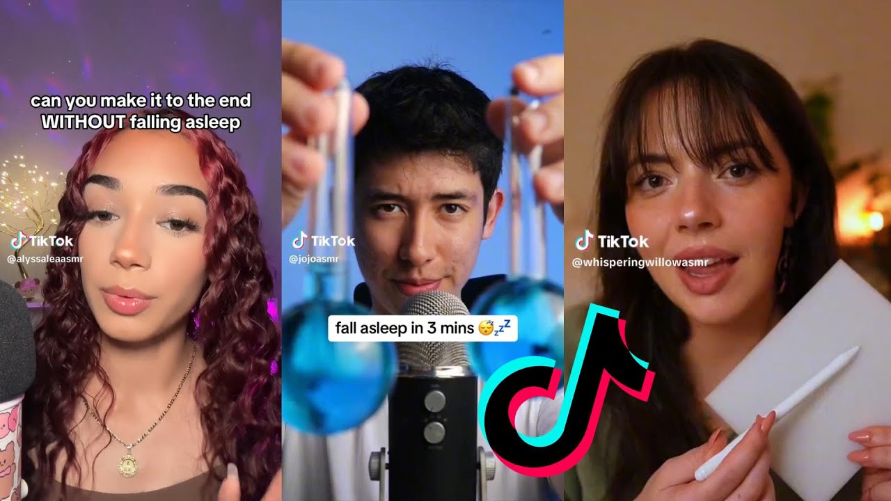 Asmr Tiktoks Tiktok Compilation Part 3 Relax Youtube