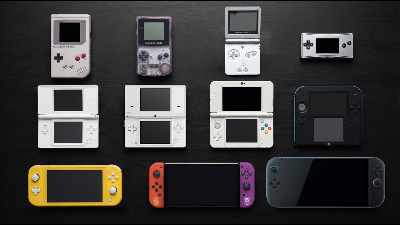 I Played Every Nintendo Handheld Youtube