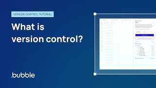 What Is Version Control Bubble Version Control Tutorial Doovi