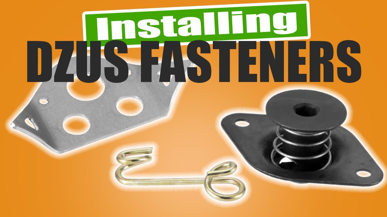 How To Install Self Ejecting Dzus Fasteners