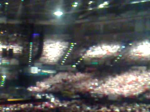 Young Voices 2009 Birmingham Nia 10th December 2009 Mexican Wave