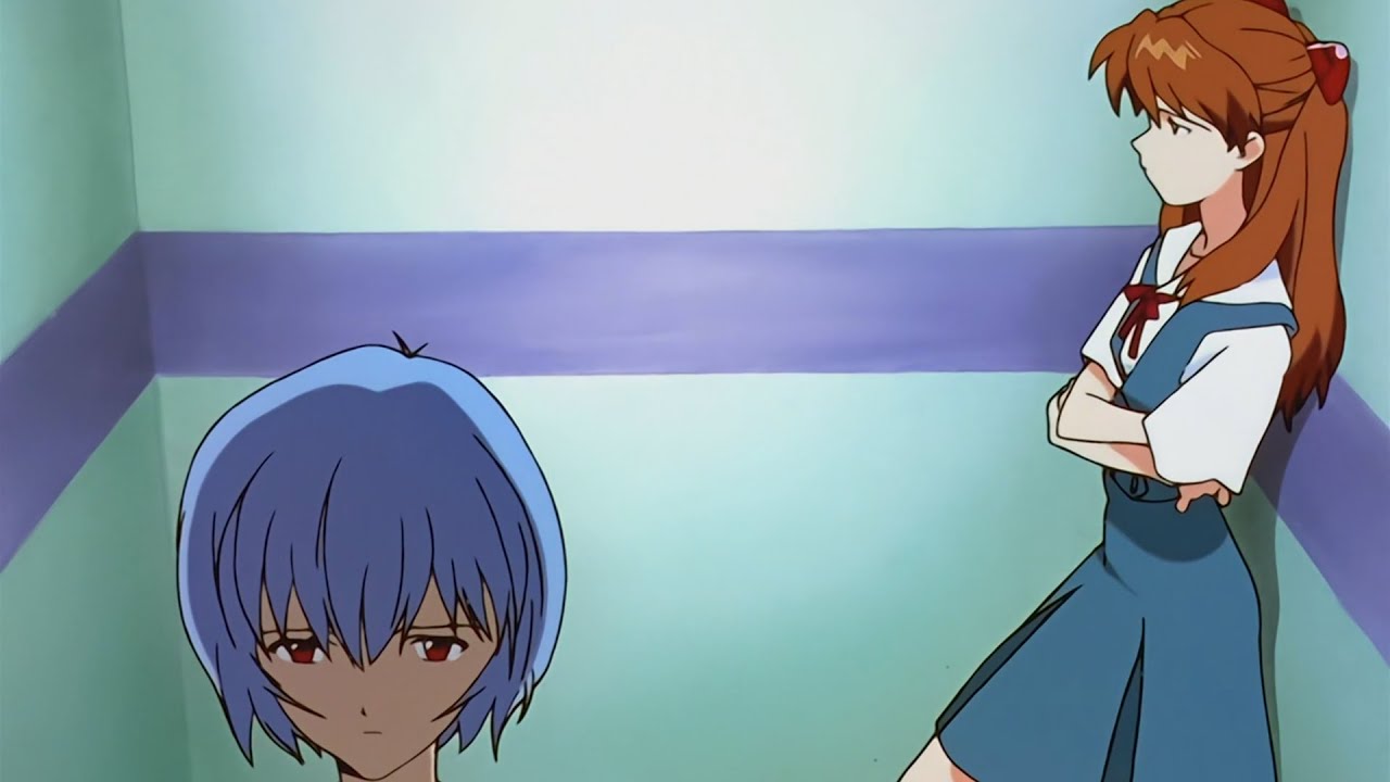 Elevator Scene Neon Genesis Evangelion English Dub Youtube
