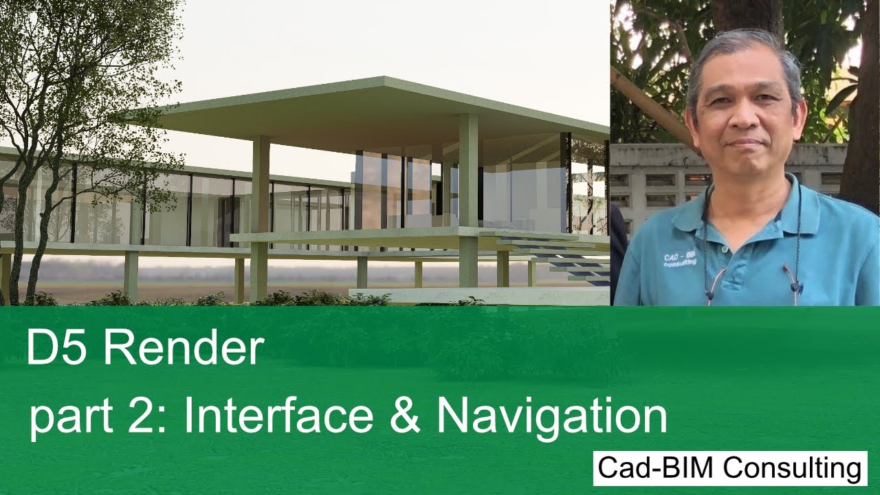 D5 Render Part 2 Interface Navigation Youtube