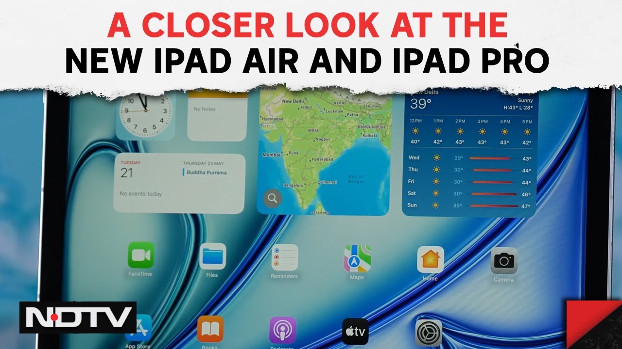 Apple Ipad Pro A Closer Look At The New Ipad Air And Ipad Pro Youtube