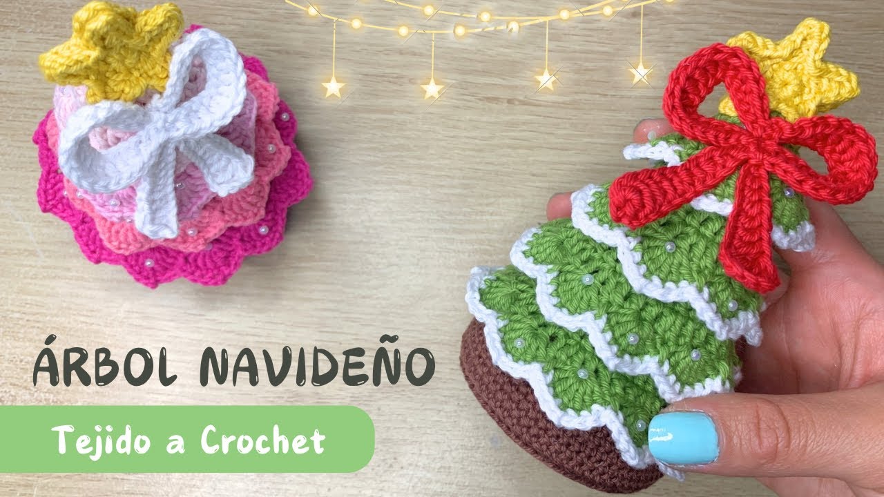рџћ Arbolito Navideг O A Crochet Parte 1 Amigurumi Crochet Merry Christmas