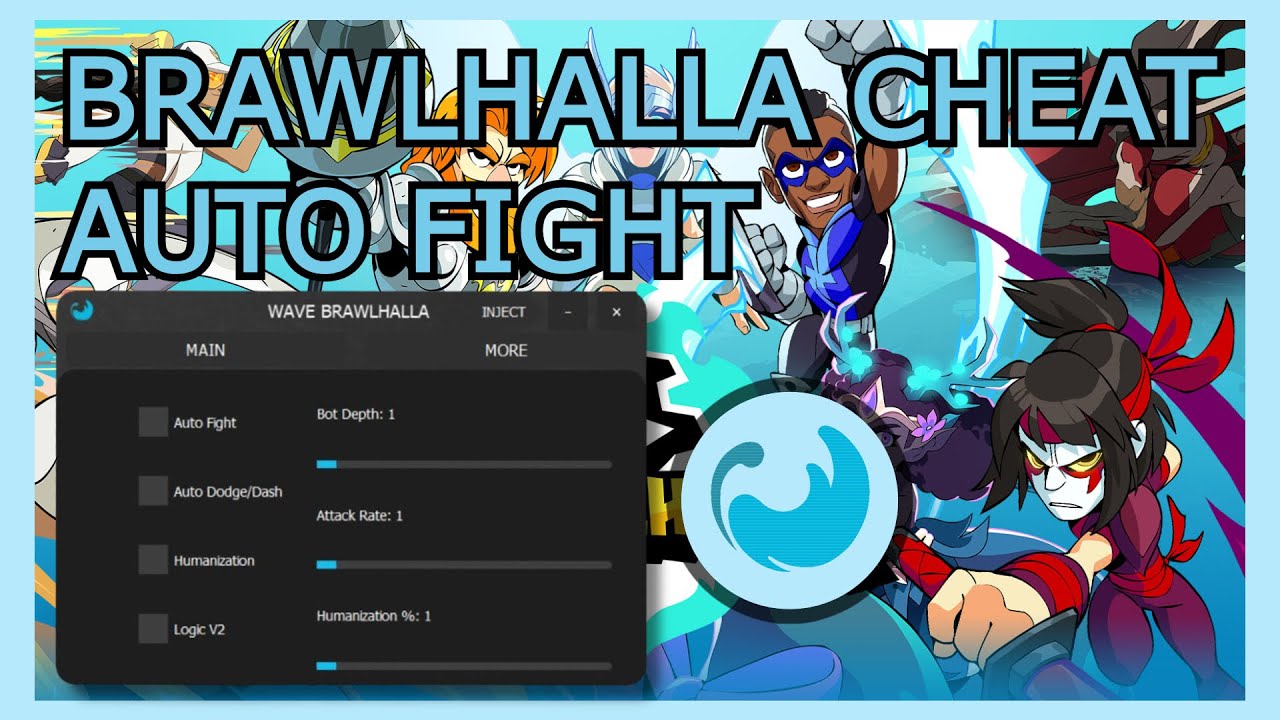 Wave New Updated Auto Combo Hack Brawlhalla Fight Cheat Youtube
