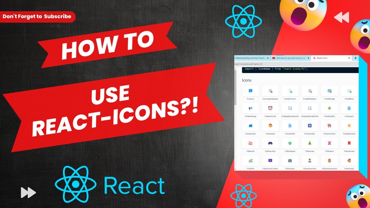 Beginner S Guide To Using React Icons In React Js 2023рџ ґрџ ґ Youtube