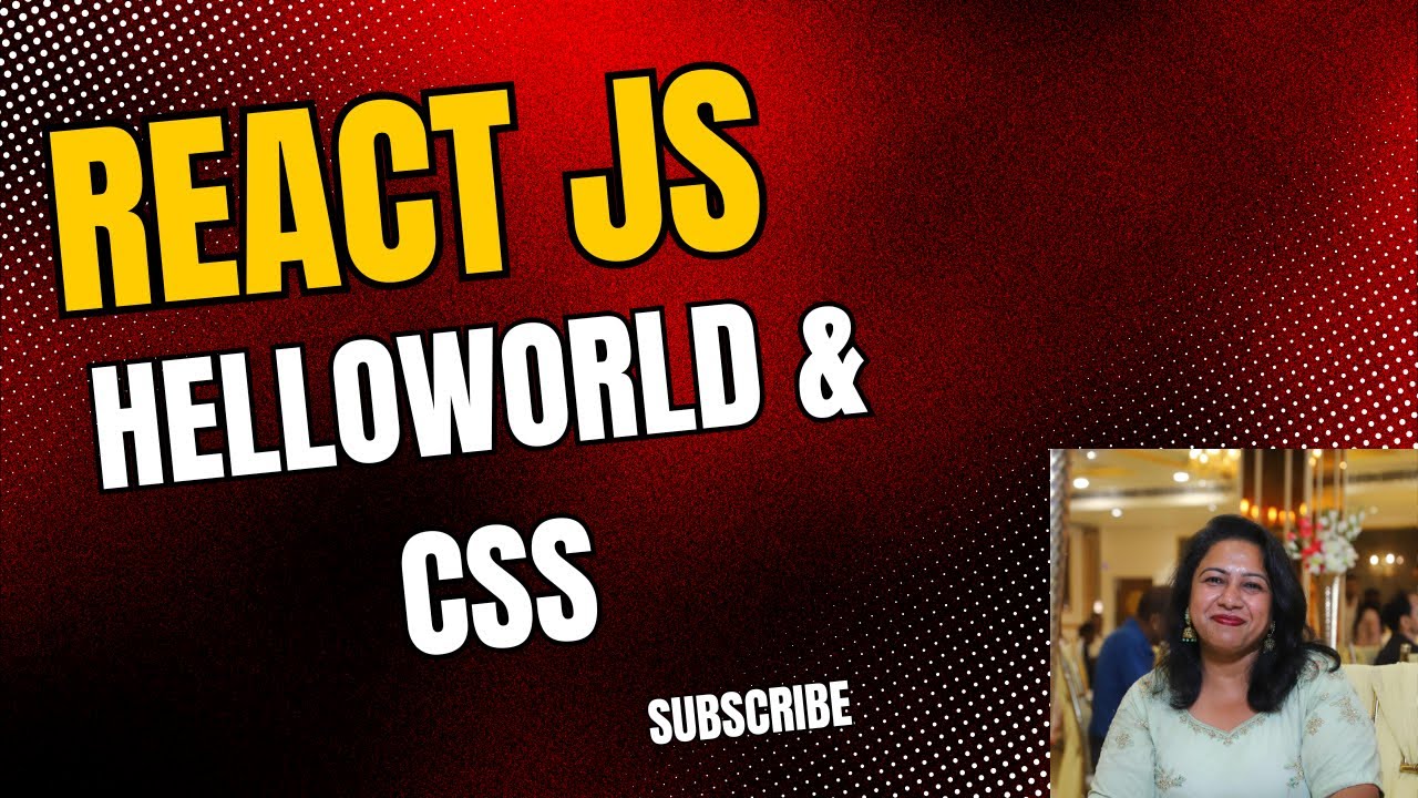 React Js Hello World Tutorial Youtube
