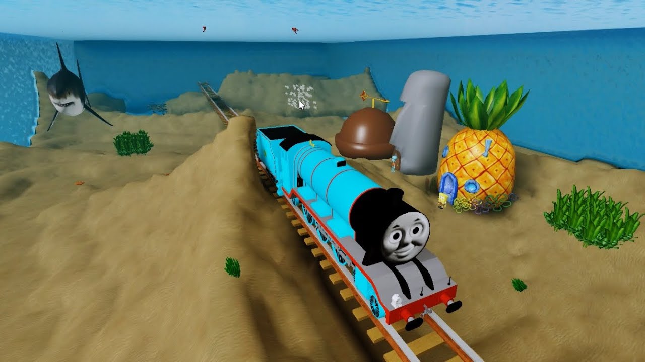 Thomas And Friends Railway Slide Ride Roller Coaster Gordon E Shark In