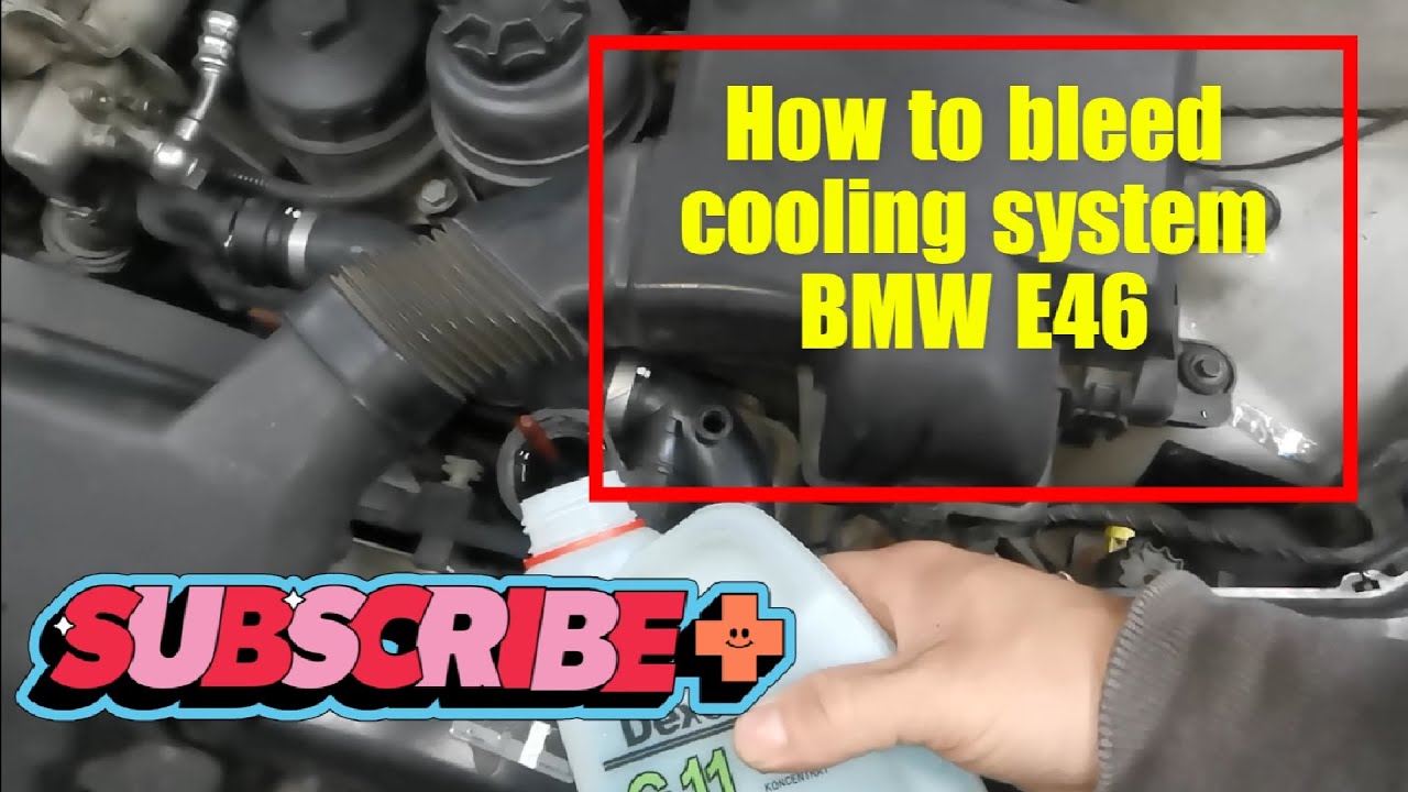How To Bleed Cooling System Bmw E46 Youtube