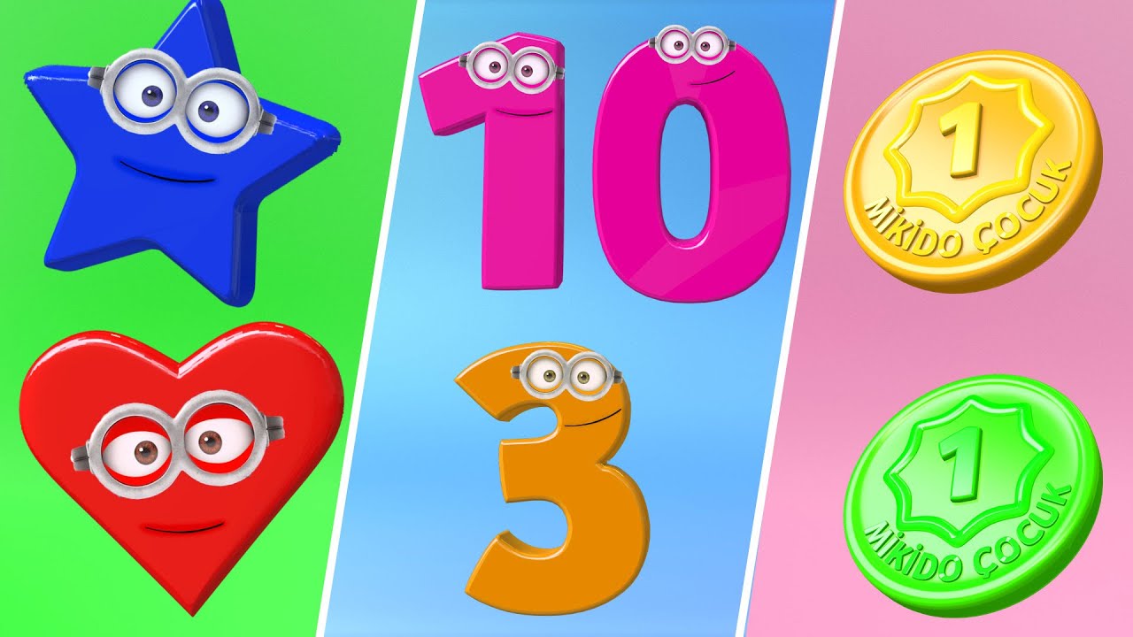 Learn Shapes Numbers And Colors For Toddlers Best Preschool Learning