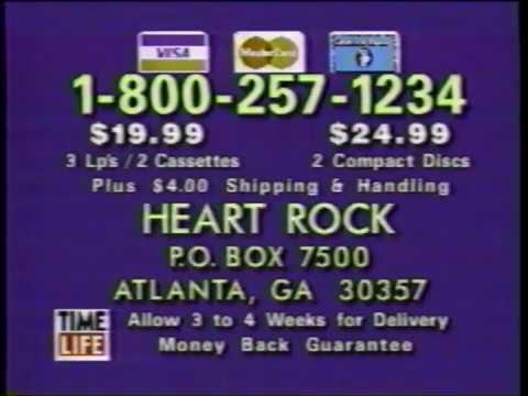 Time Life Heart Rock 60 Second Infomercial Commercial 1989 Youtube