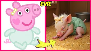 Funny Peppa Pig Characters In Real Life Peppa Pig In Real Life ...