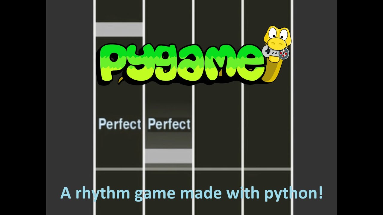 Rhythm Game For Python Play Through Youtube