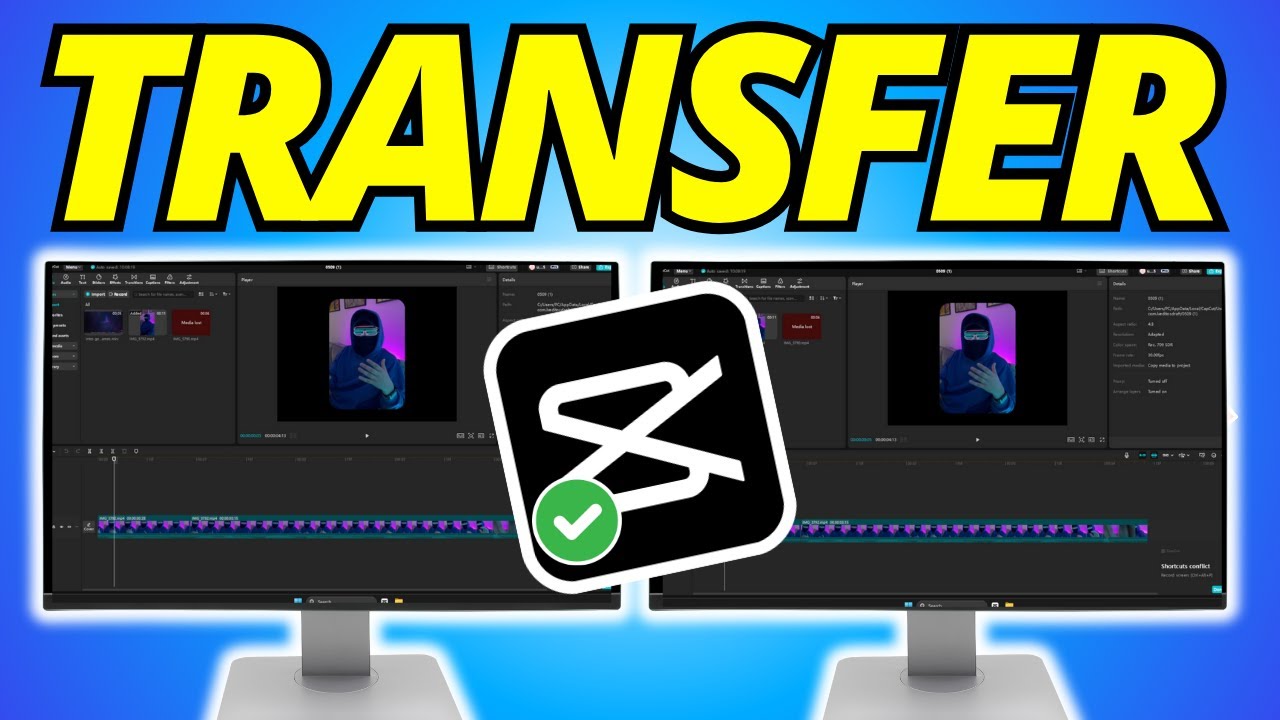 How To Transfer Capcut Project To Another Pc Full Guide Youtube