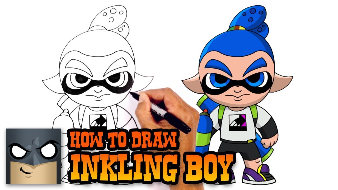 How To Draw Inkling Boy