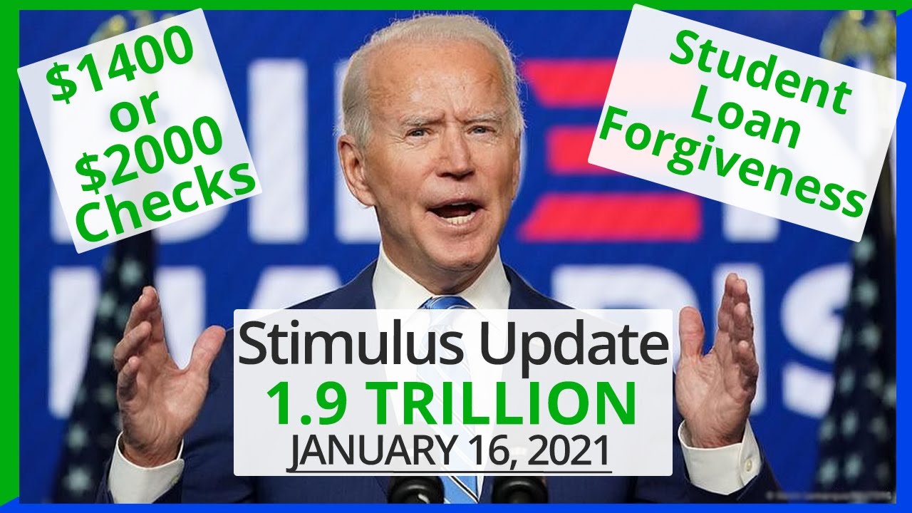 Full Stimulus Update 1400 Or 2000 3rd Round Checks Loan
